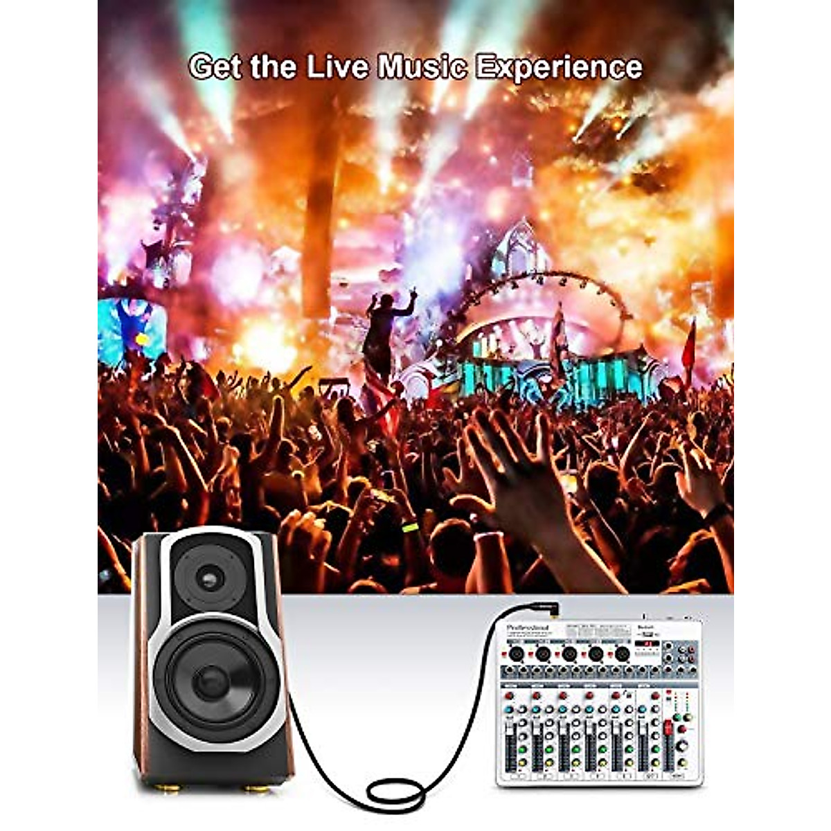 VANAUX 90 Degree RCA Cable Subwoofer Cable Male to Male Digital Coaxial Audio Cable for Home Theater, Sound Bar, TV, PS4, Xbox,and More,Black (10ft/3m)