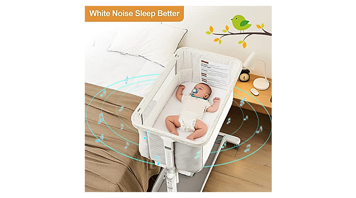 VaVaSoo Electric Rocking Bassinet for Newborns