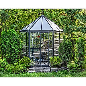 Palram - Canopia Oasis Greenhous - 7' x 8' x 9' - Gray