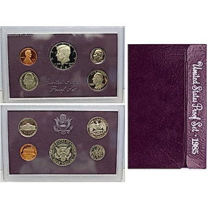 1985 S US Mint Proof Set Original Government Packaging
