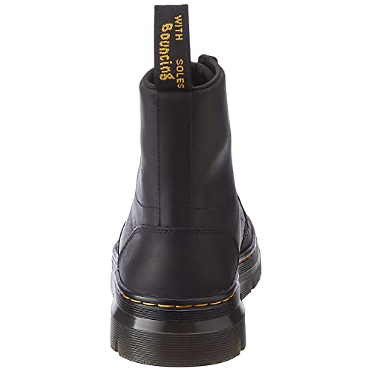 Dr. Martens unisex adult Lace Fashion Boot, Black Wyoming, 10 Women 9 Men US