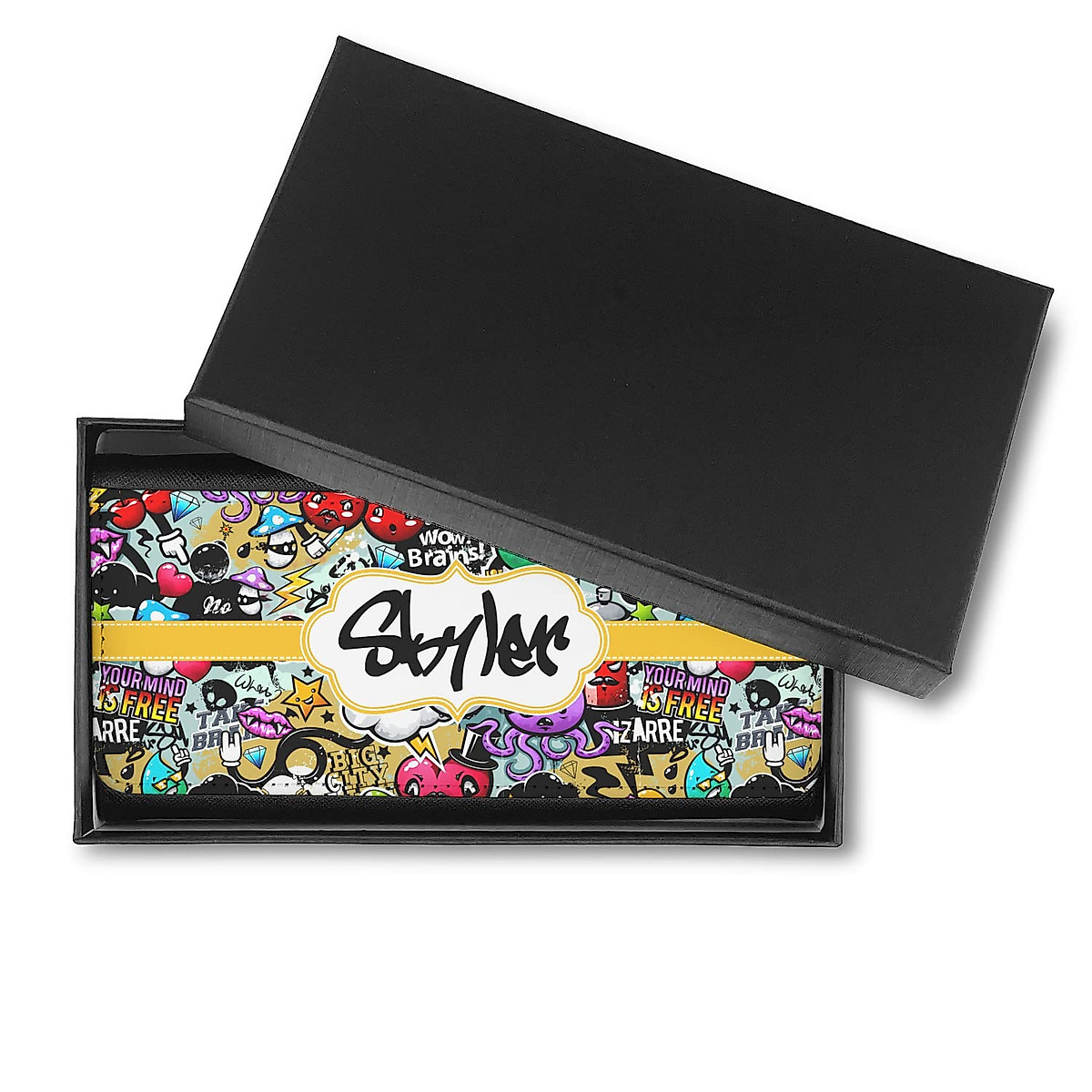 RNK Shops Personalized Graffiti Leatherette Ladies Wallet