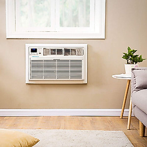 Emerson Quiet Kool 14,000 BTU 230V Smart 4 in 1 Through-the-Wall Air Conditioner, Heater, Dehumidifier, and Fan, For Rooms up to 700 Sq. Ft., with Remote, Wi-Fi, and Voice Control
