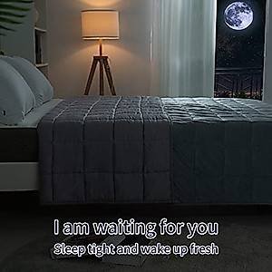 Sualvida Reversible Weighted Blanket King Size (25lbs, 88''x104''), Warm Short Plush and Cool Tencel Fabric Double-Sided Weighted Blanket California King Size for All Season Use