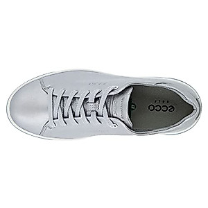 ECCO Women's Tray Hybrid Hydromax Water Resistant Golf Shoe, ALU Silver/Arona, 10-10.5