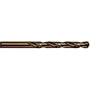 Irwin Tools 3016021 Single Cobalt Alloy Steel High-Speed Steel Drill Bit, 21/64" x 4-5/8"