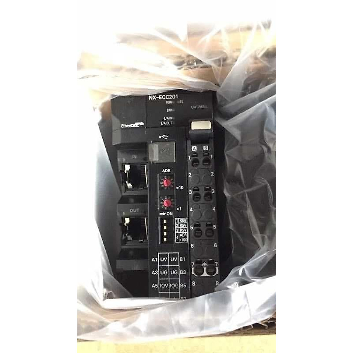 1pc New EtherCAT Connector Unit NX-ECC201/NX-ECC202/NX-ECC203 (NX-ECC202)