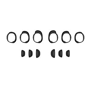 Bose QuietComfort Ultra Eartip Fit Kit (S,M,L) - Black