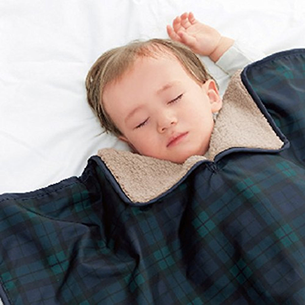 WINGOFFLY Baby Stroller Pram Carrier Windproof Warm Blanket Baby Car Seat Cover with Clip (Green)