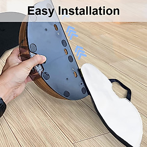 Fixbetter 6 Pcs Mop Pads for Shark RV2610WA AV2610WA RV2620WD RV2410WD AI Ultra 2- in-1 Robot Vacuum, Washable Reusable Mopping Pad Replacement Accessories