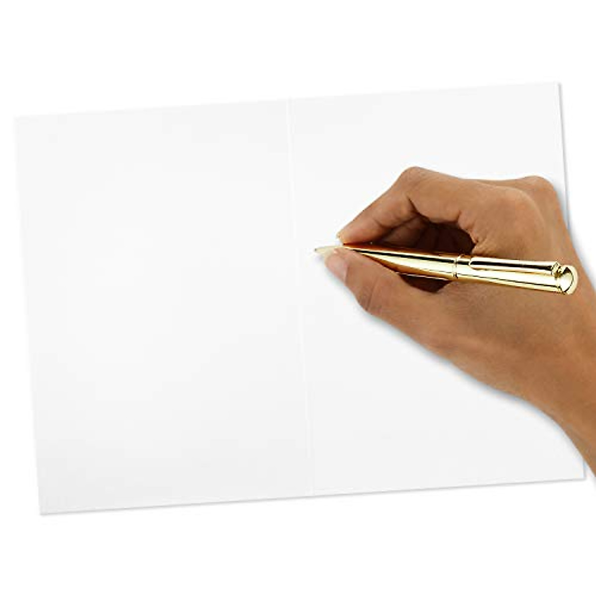 Hallmark 5EDX8610 Assorted Blank Greeting Cards (Cheerful Designs, 12 Cards and Envelopes)