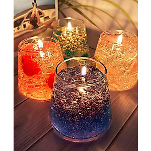 Decorative Jar Candles for Home Scented Aromatherapy Candle Long Lasting Cute Candles Gift for Women Mother's Thanksgiving Day Birthday Present Unique Jelly Wax Candle Strawberry