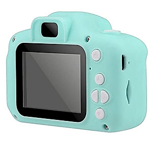 Lightweight Kids Digital Camera 2.0 LCD Mini Camera Hd 1080p Children's Sports Camera,Support 32 GB SD Card for Children Birthday, Christmas, (Green)