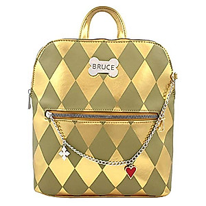 Birds of Prey Harley Quinn Boobytrap Battle Jumpsuit Overalls Costume Design Backpack Purse Bag