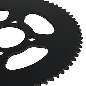 YOXUFA 72 Tooth 35 Chain Sprocket 51mm Bore for Mini Bike Go Kart with Predator 79cc 212cc 420cc Engine ATV Go Cart Powersports Parts