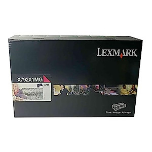 Lexmark X792X1MG High Yield Toner Cartridge - Magenta - Laser - 20000 Page - 1 Each