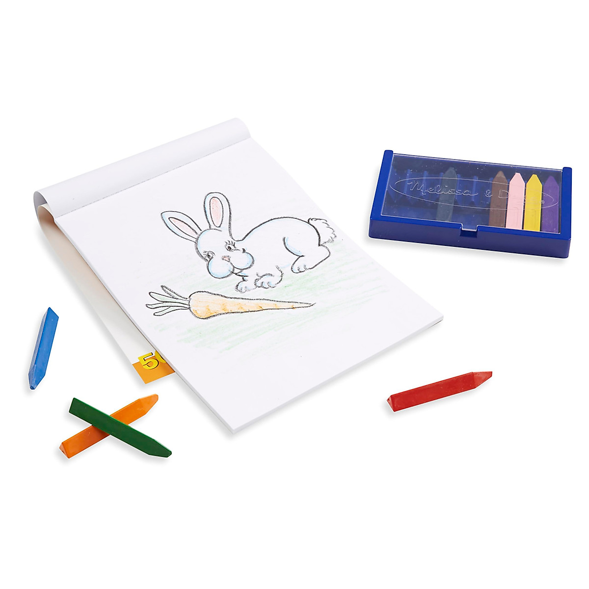 Melissa & Doug Drawing Pad (9 x 12 inches) With 50 Sheets of White Bond Paper