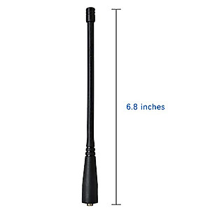 Dual Band 136-174Mhz&400-520Mhz SMA-Female Antenna for Baofeng UV-82 UV-5R Walkie Talkie 2pcs