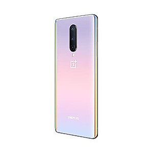 OnePlus 8 (5G) Dual-SIM IN2013 128GB/8GB RAM (GSM + CDMA) Factory Unlocked Android Smartphone (Interstellar Glow​)- International Version