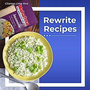 Mahatma Jasmine Rice, 2lb Bag of Rice, Thai, Indian, or Cambodian Fragrant Flavored Rice, Stovetop or Microwave Rice