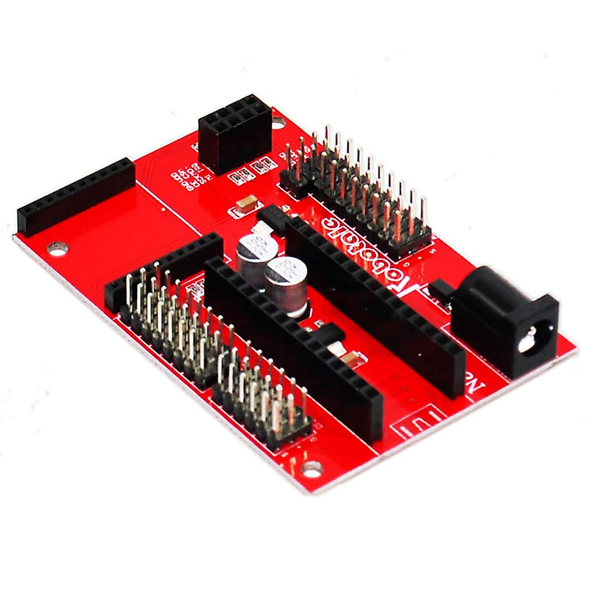Hailege Nano IO WiFi Shiled for Nano V3.0 ATmega328P IO WiFi Expansion Board Compatible to Zigbee Xbee NRF24L01 Support by 7-12V External Power Supply