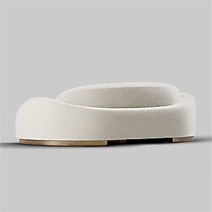 JGQGB Nordic Wood Legs Sofa Bed Vintage Foam Sponge Adults Floor Lazy Couch Lounge Bedroom Furniture