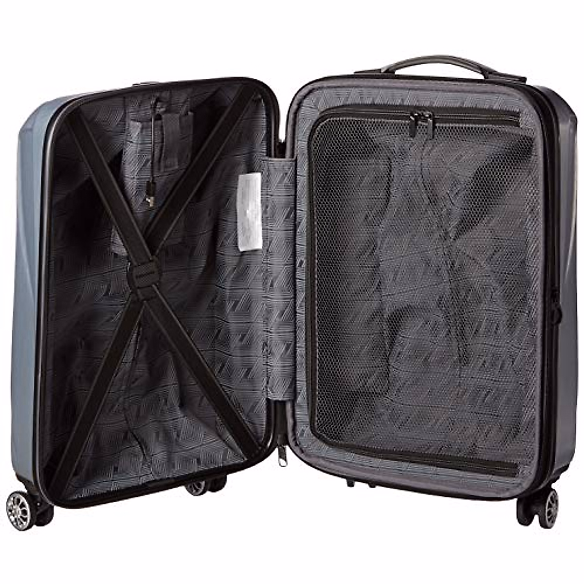 Samsonite Centric 2 Hardside Expandable Luggage with Spinners, Silver, Carry-On 20-Inch