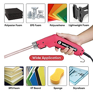 ROMECH Foam Cutter Pro Electric Hot Knife, 200W Styrofoam Cutting Tool Kit- with Heavy-duty Case Blades & Accessories RM-005 (200W)