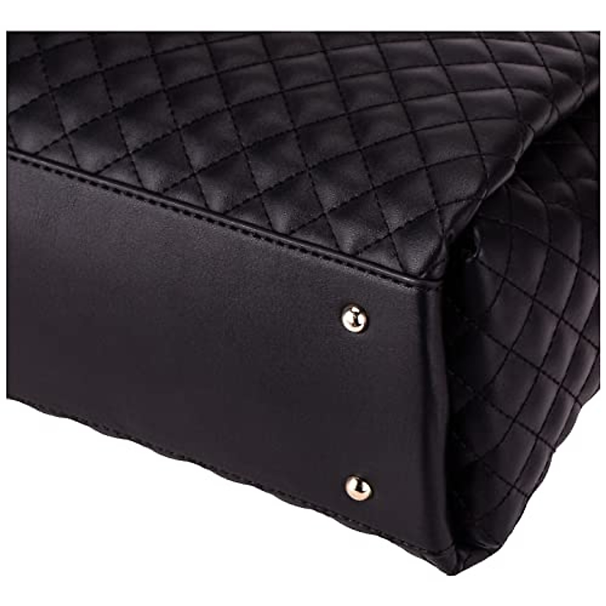 GUESS Rue Rose Girlfriend Satchel Black One Size