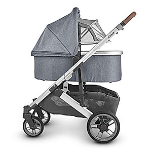 UPPAbaby Bassinet, Gregory (Blue Melange/Silver)