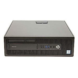 HP EliteDesk 800 G2 Business Desktop, Intel Core i7 6700 3.4Ghz, 8GB DDR4 RAM, 256GB SSD Hard Drive, Windows 10 (Renewed)