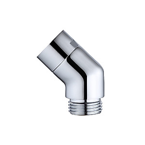 LUOFANT Shower Head Elbow Adapter, Shower Arm Elbow Adapter for Hand Showers and Wall-mounted Showers，Shower Arm Extension (135degree）