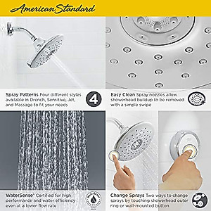 American Standard 9035474.002 Spectra+ eTouch 4-Function Shower Head, 2.5 GPM, Polished Chrome
