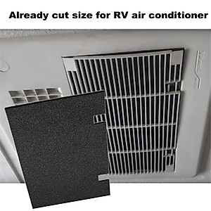 Tatuo 4 Packs RV A/C Replacement Air Filter 14 x 7.5 Inch Compatible with Duo Therm-Compatible RV A/C Replacement Filters