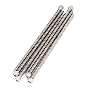 binifiMux 6pcs M6 x 150mm Full Thread 304 Stainless Steel Hex Socket Cap Bolt Screw