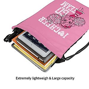 Cheer Bags For Cheerleaders Gym Drawstring Cheerleading Stuff Sport Backpacks Gifts For Team One Size