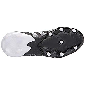adidas Firm Ground Predator Freak .3 Soccer Shoe (boys) Black/White/Black 6 Big Kid