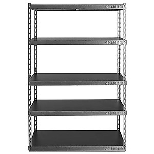 Gladiator 48" Wide EZ Connect Rack with Five 18" Deep Shelves