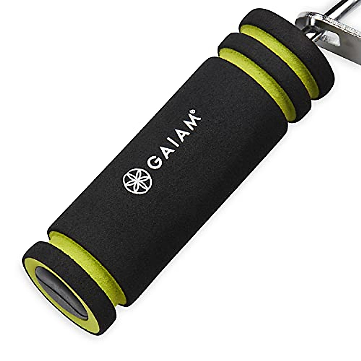 Gaiam Restore Hand Grip 2-Pack - Hand Strengthener Grips Foam Handle Medium Resistance for Physical Therapy, Arthritis, Carpel Tunnel, Finger, Forearm & Hand Pain Relief