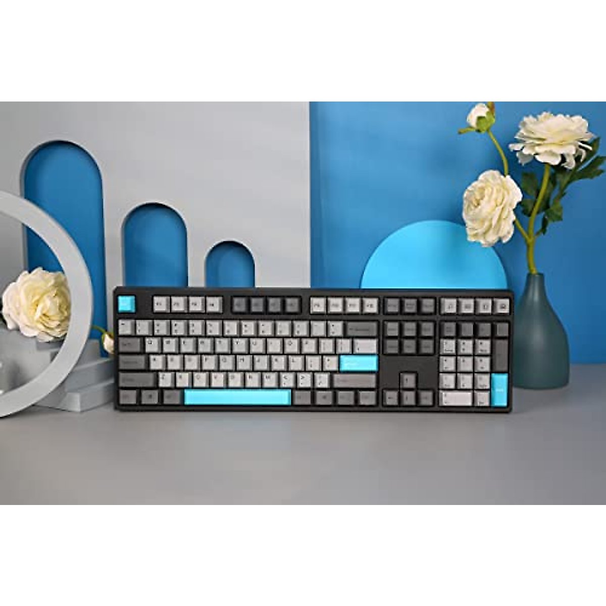 Varmilo MA Series V2 Moonlight White LED Full Size EC Mechanical Keyboard (Varmilo EC Daisy V2)