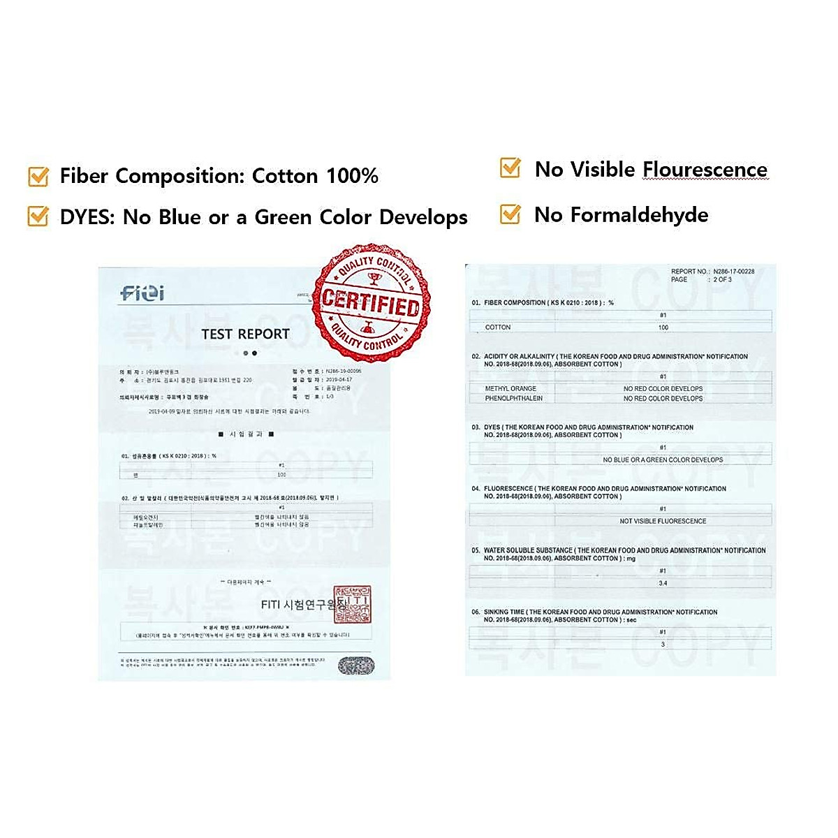 varuza Premium Unbleached 100% Cotton Pads for Face Toner- Lint Free Triple Layers Face Pads for Toner Mask, Nail and Makeup Removal 300 Count