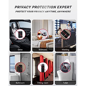 COHANA Hidden Camera Detector Infrared Camera Sweeper, Spy Camera Detector Spy Camera Finder, Bug Detector - Hidden Camera Finder Portable and Easy-to-Use Privacy Guardian