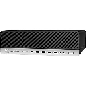 HP ELITEDESK 800-G3 Business PC SFF/180W Intel:I7-6700/CI7-3.40G 16GB/1-DIMM 500GB/7200RPM GBE INTEL-HD530/IGP W10P-64 3YR (Renewed)