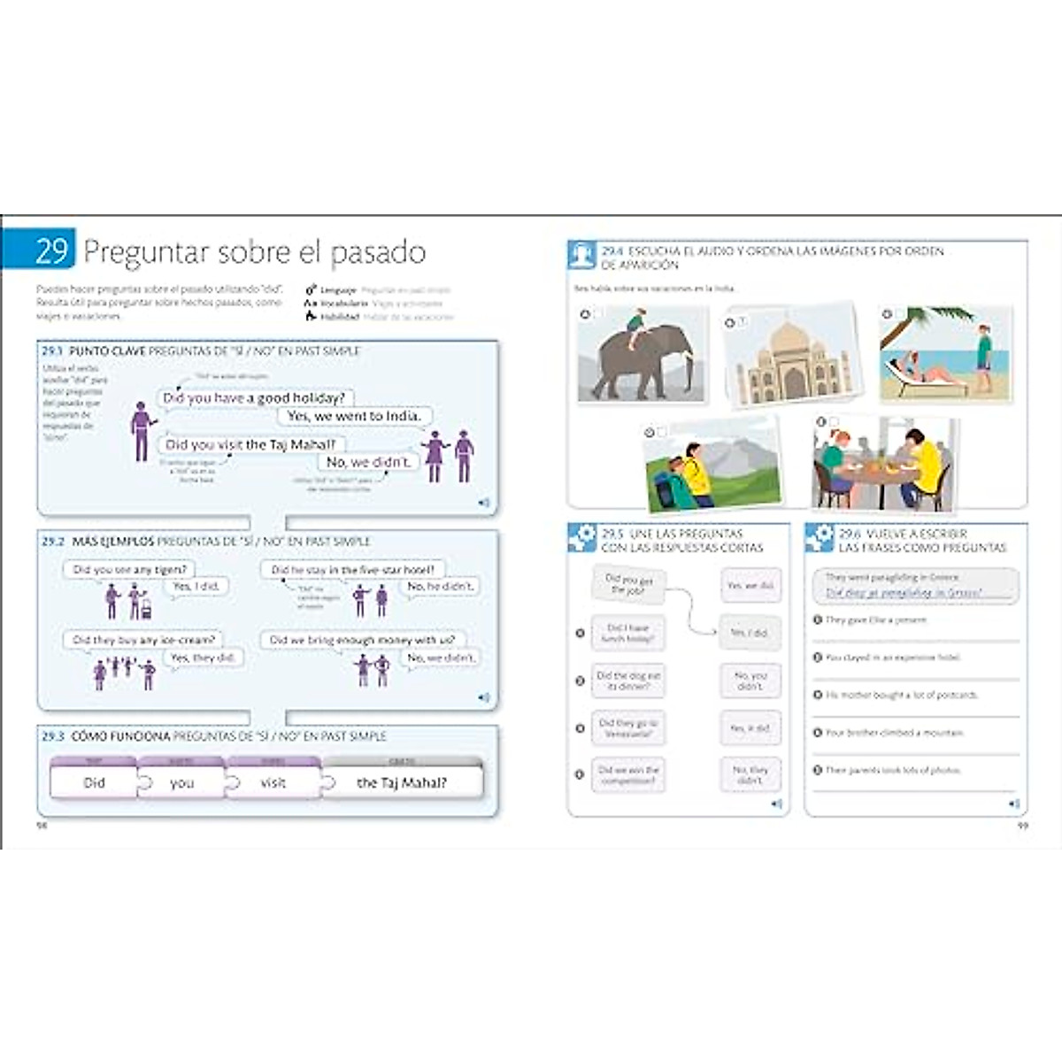 English for Everyone: Nivel 2: Inicial, Libro de Estudio: Curso completo de autoaprendizaje (DK English for Everyone) (Spanish Edition)