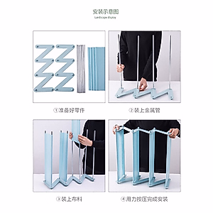 bahilok Simple shoe rack assembly Z-type household dormitory (coffee)