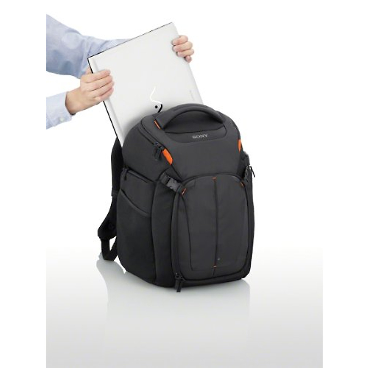 Sony LCSBP3 DSLR System Backpack with Laptop Storage, (Black),Large