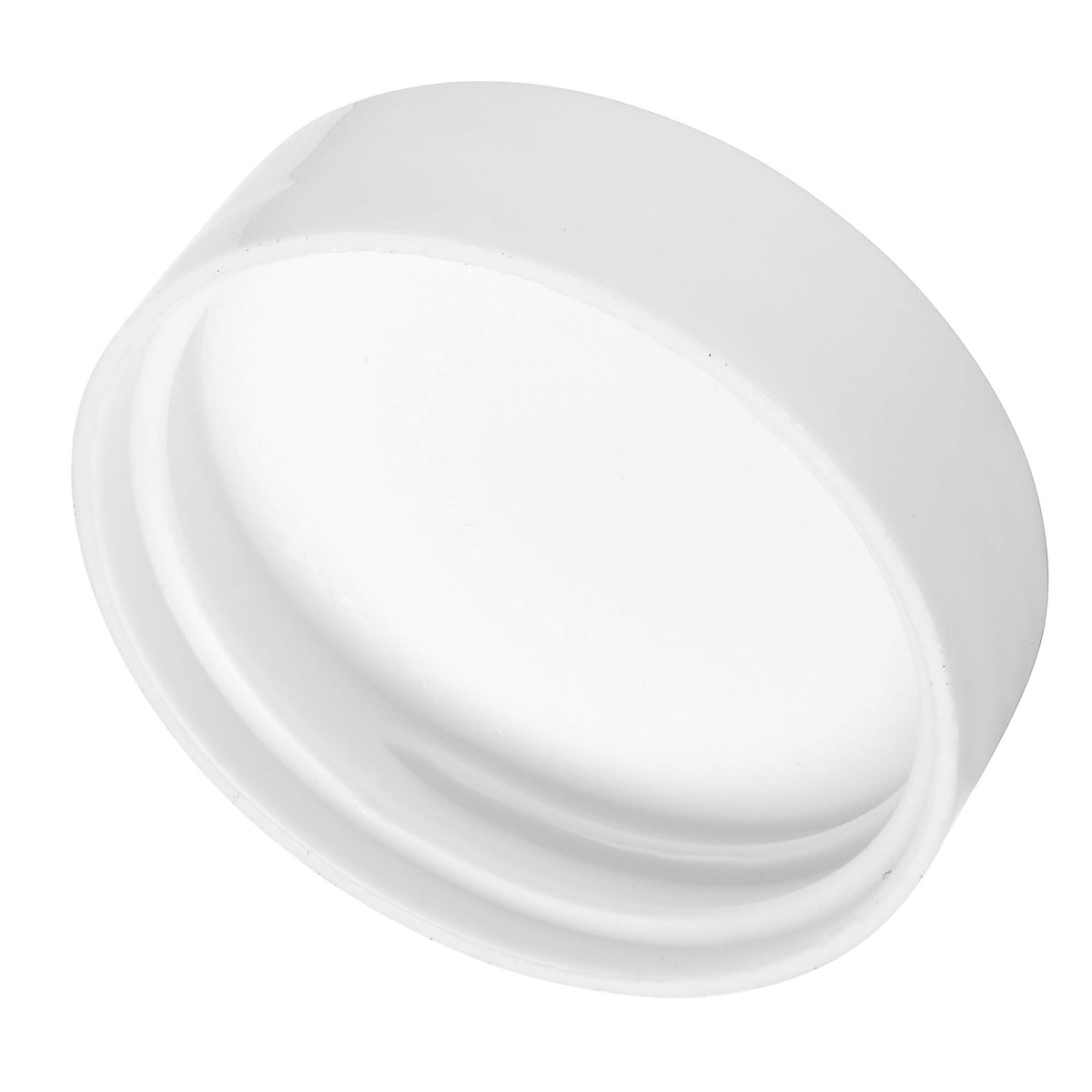 Clear Glass 0.25 oz Thick Wall Balm Jars with White Foam Lined Smooth Lids (12 pack)