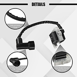 TEMSONE 136-7883 2pcs Ignition Coil Module Compatible with Toro & Titan Exmark Series Riding Lawn Mowers Replace# 139-0720 127-9216