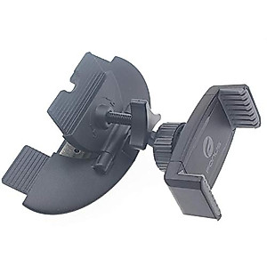 Car Mount CD Slot Holder Cradle Swivel Strong Grip Dock Compatible with LG V35 ThinQ - V40 ThinQ - V50 ThinQ 5G - V60 ThinQ 5G - Velvet