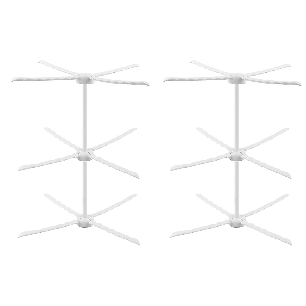 PRETYZOOM 2pcs Drying Rack Decor Foldable Clothing Rack Fresh Pasta Dryer Flower Dryer Stand Flower Drying Holder Fondant Flower Dry Rack Collapsible Flower Stand Tool Flowers Air